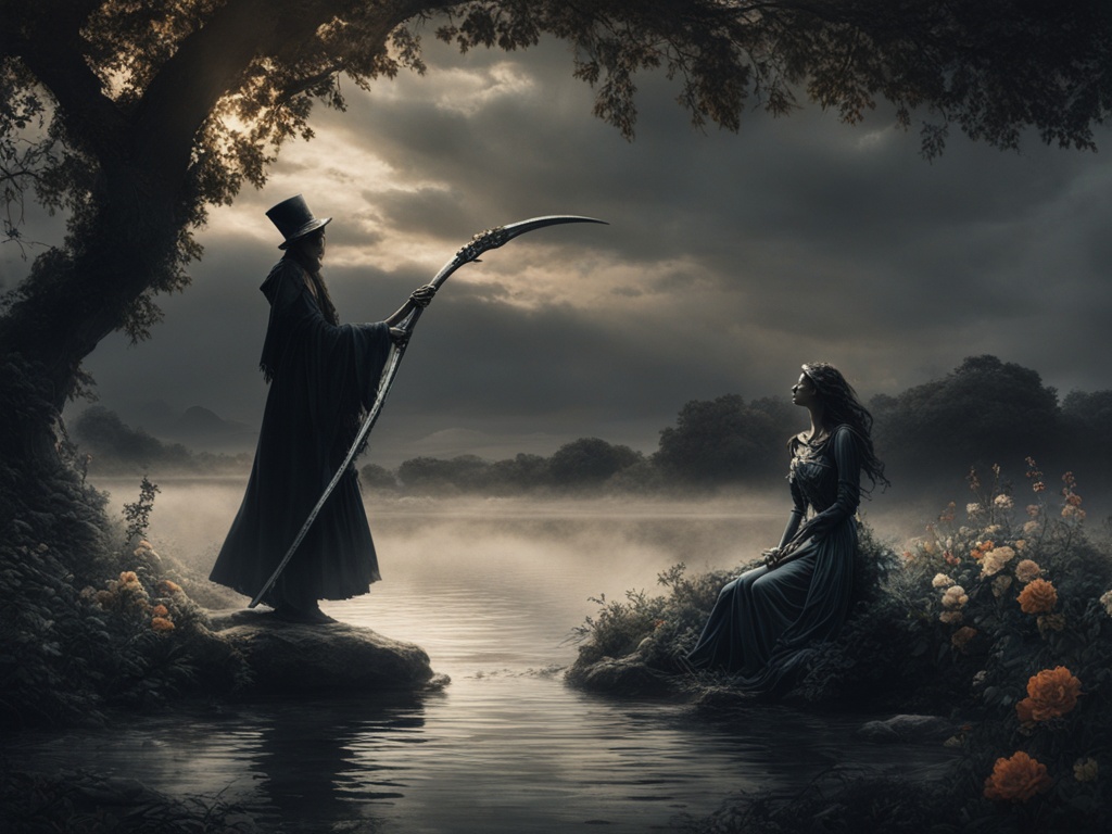 La Muerte en el amor: En el tarot, la Muerte representa transformación,