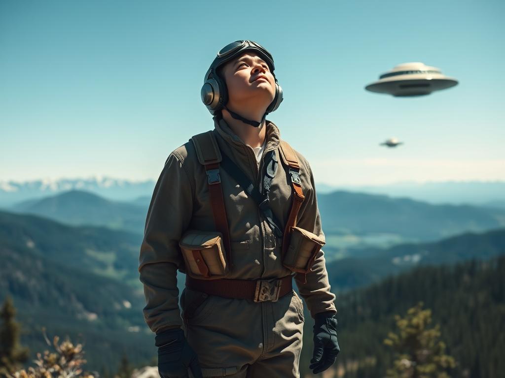 Los “platillos voladores” de Kenneth Arnold